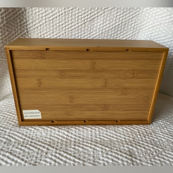 Storage & Organization | Natural Bamboo Display Case | Poshmark